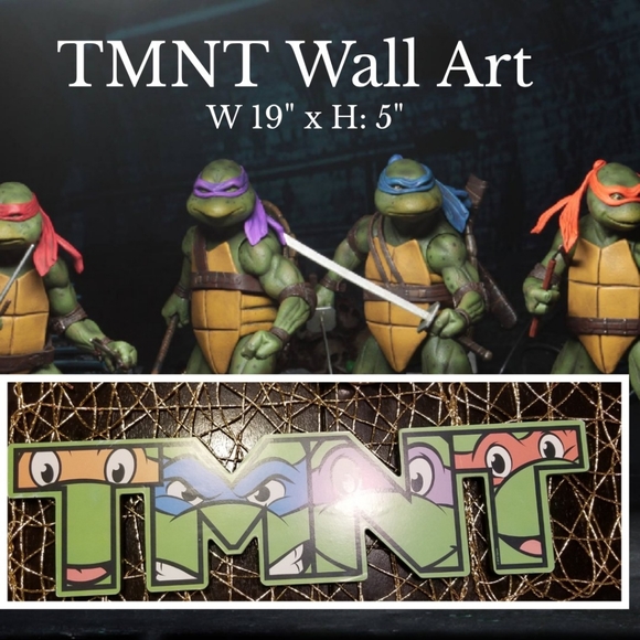 Teenage Mutant Ninja Turtles | Other | Tmnt Wall Art | Poshmark
